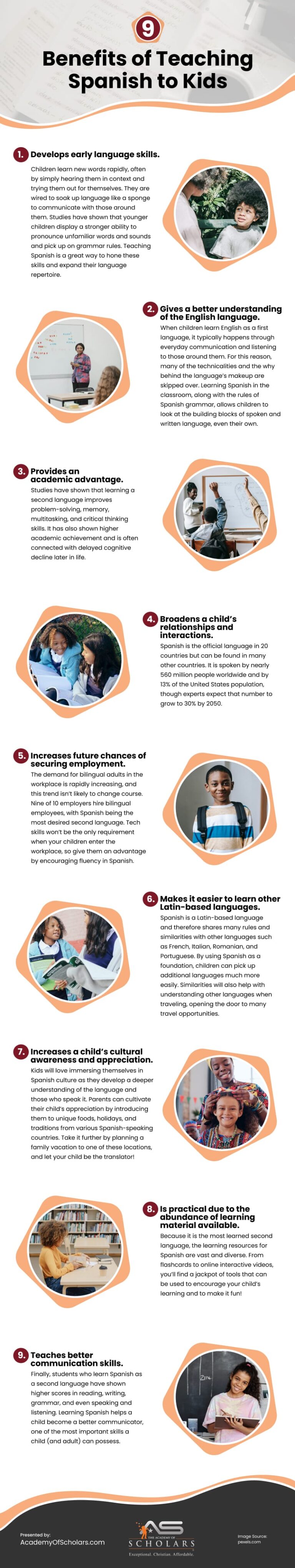 Nine Long-Term Benefits of Teaching Spanish to Children